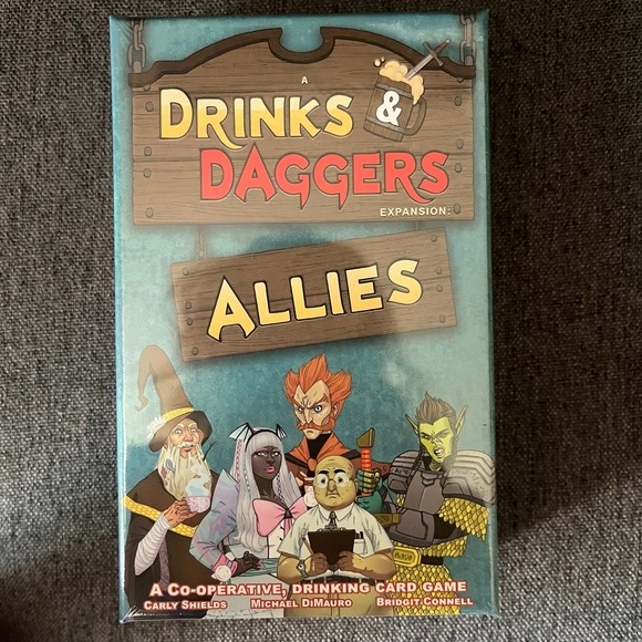 Games | New Drinks Daggers Card Game Expansion Allies | Poshmark